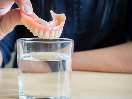 Why It's Important to Soak Your Dentures | DP Smile Center
